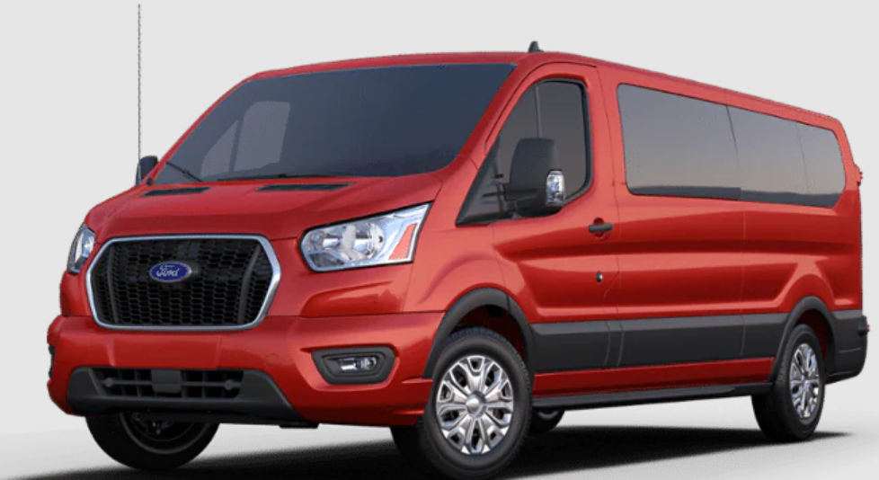 Rent or Lease a Ford Transit Passenger Van in Grande Prairie, Alberta