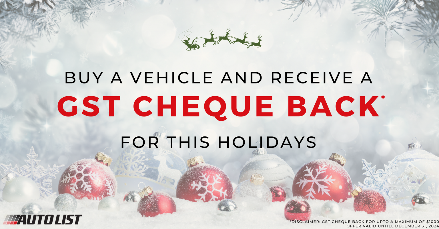 GST Cheque | Auto List of Canada Inc.