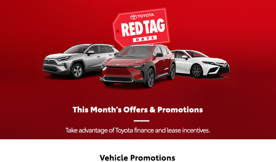 Red Tag Days - May 2024 - St-Hubert Toyota Dealer