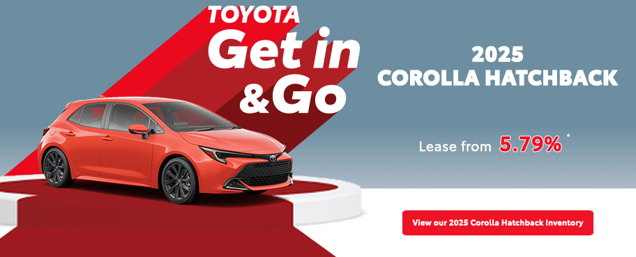 Repartez En Toyota - Corolla Hatchback 2025 - St-Hubert Toyota